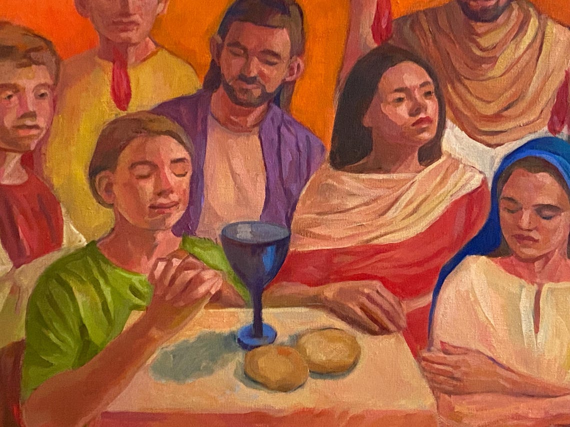 Pentecost, Holy Spirit, Fine Art Print, Modern Art, Contemporary ...