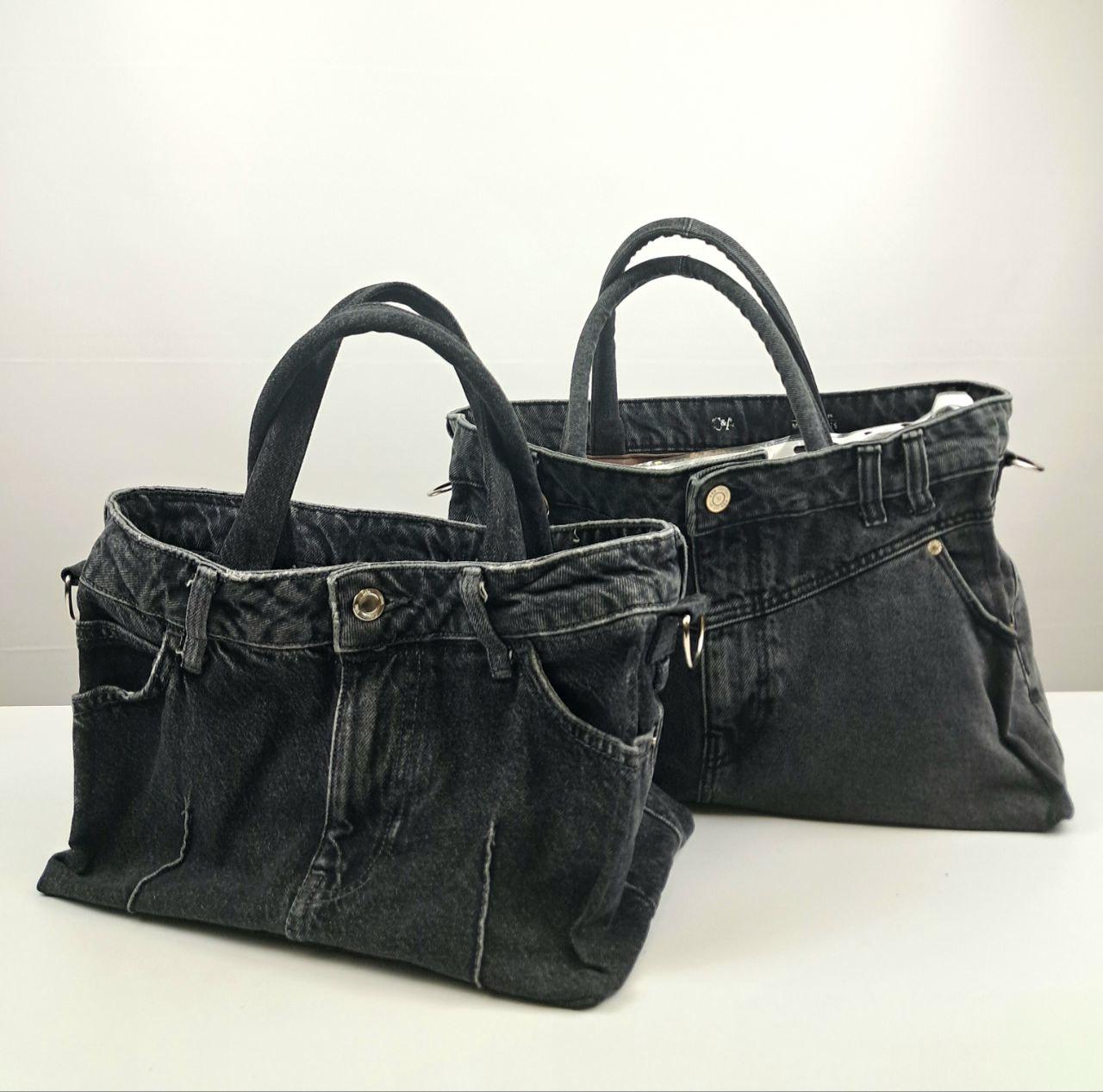 Upcycled Jeans Bag Tutorial: Easy Beginner Sewing Project (PDF) - Etsy