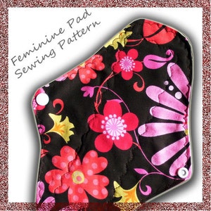 Reusable Cloth Pad PDF Sewing Pattern 6 Sizes (Download Now) - Etsy
