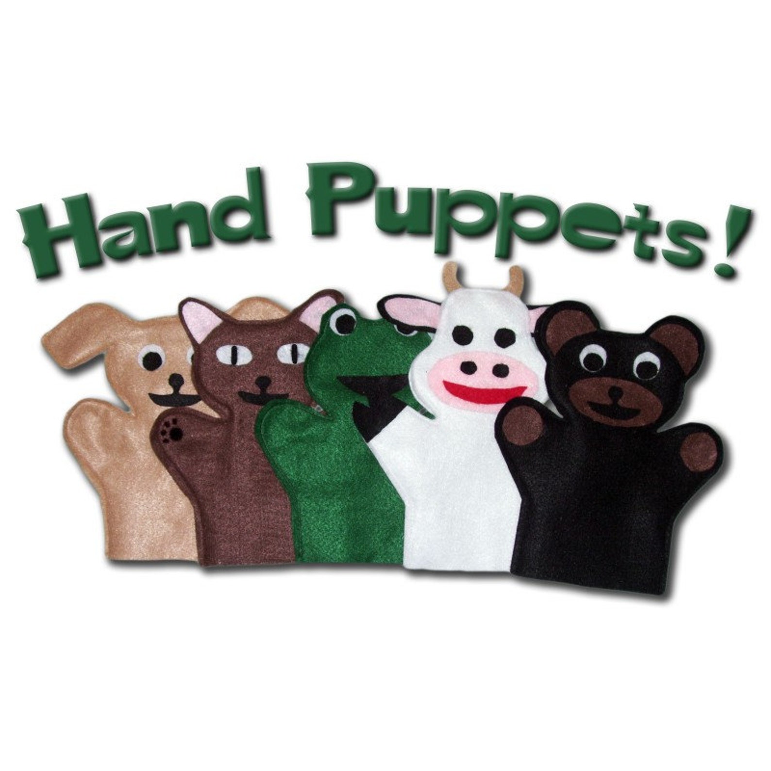 Animal hand Puppets PDF Sewing Pattern INSTANT DOWNLOAD | Etsy