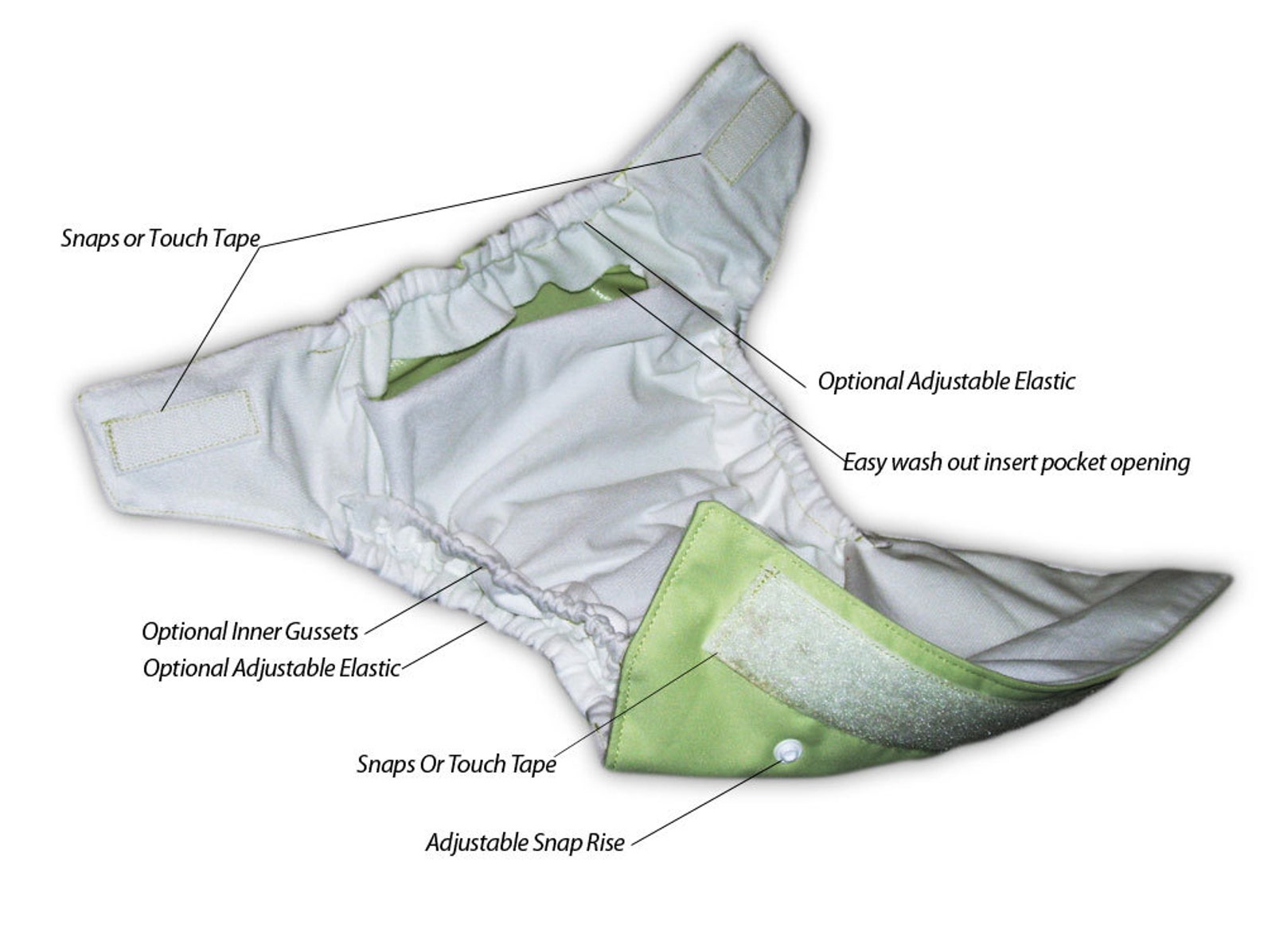 One Size Diaper PDF Sewing Pattern Fits 7 38 Lbs - Etsy