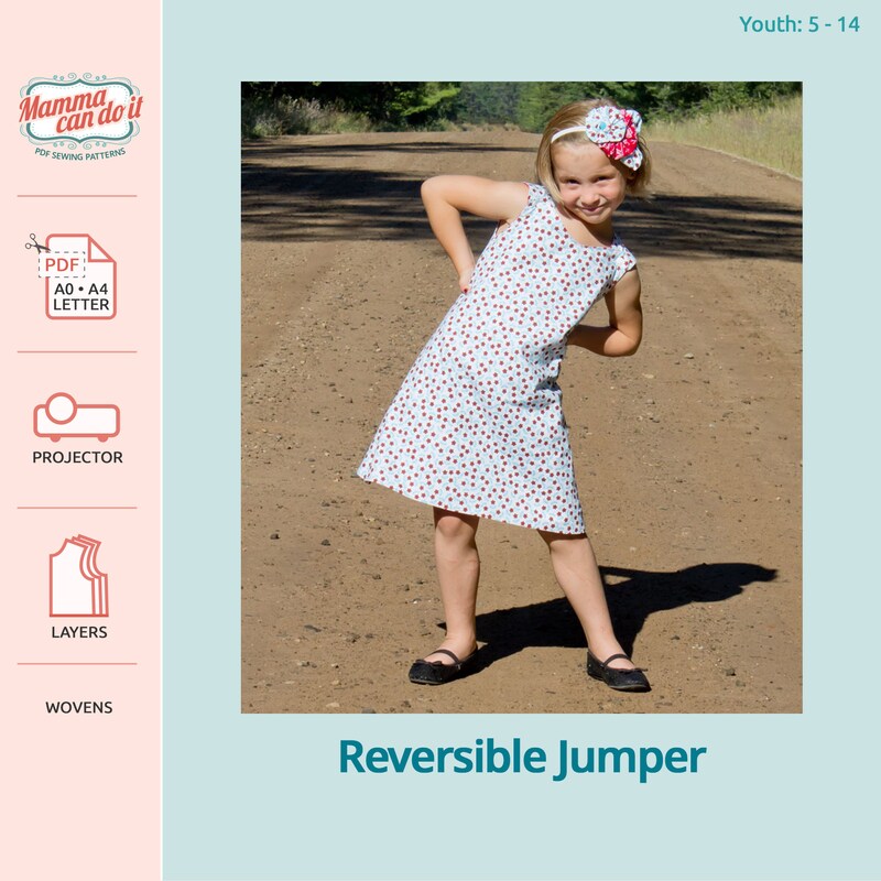 Girls Jumper Pattern - Etsy