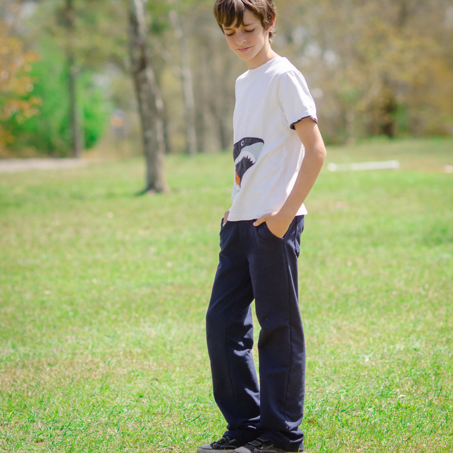 Boys Wide Leg Pants and Shorts PDF Sewing Pattern | Boy Sizes 2T-20 ...