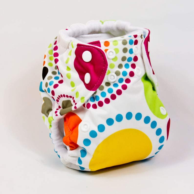 Reusable AIO Cloth Diaper PDF Sewing Pattern | 2 Size System | Fits 7 ...