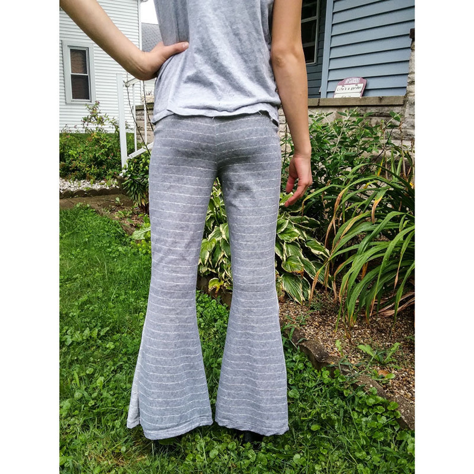 Girls Bell Bottom Pants, Capris and Shorts PDF Sewing Pattern | Girl ...