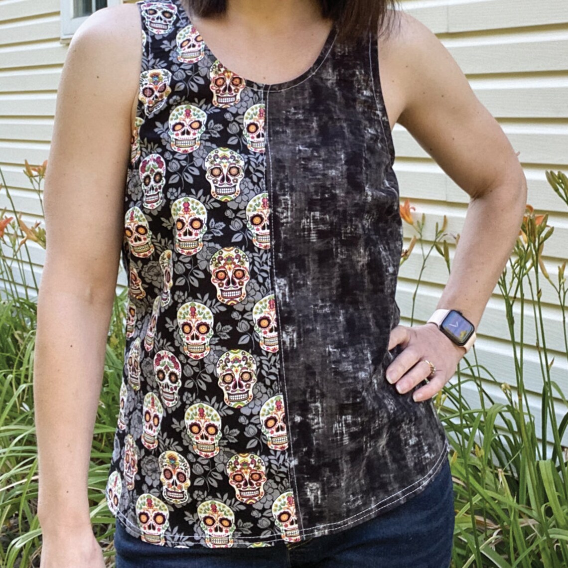 Simple Woven Tank Top Tank PDF Sewing Pattern Women Sizes - Etsy