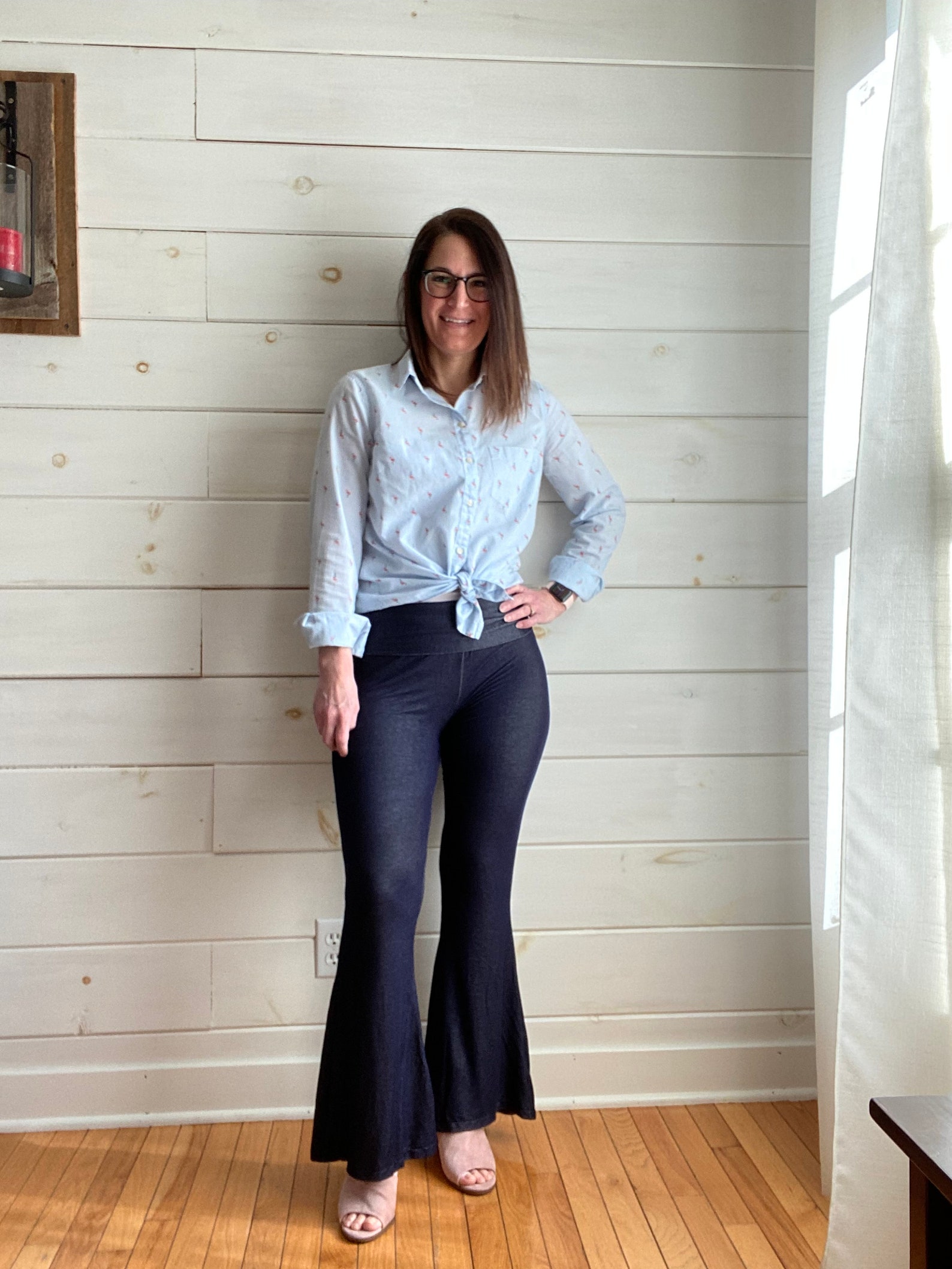 Womens Bell Bottom Flare Pants Shorts and Capris PDF Sewing - Etsy