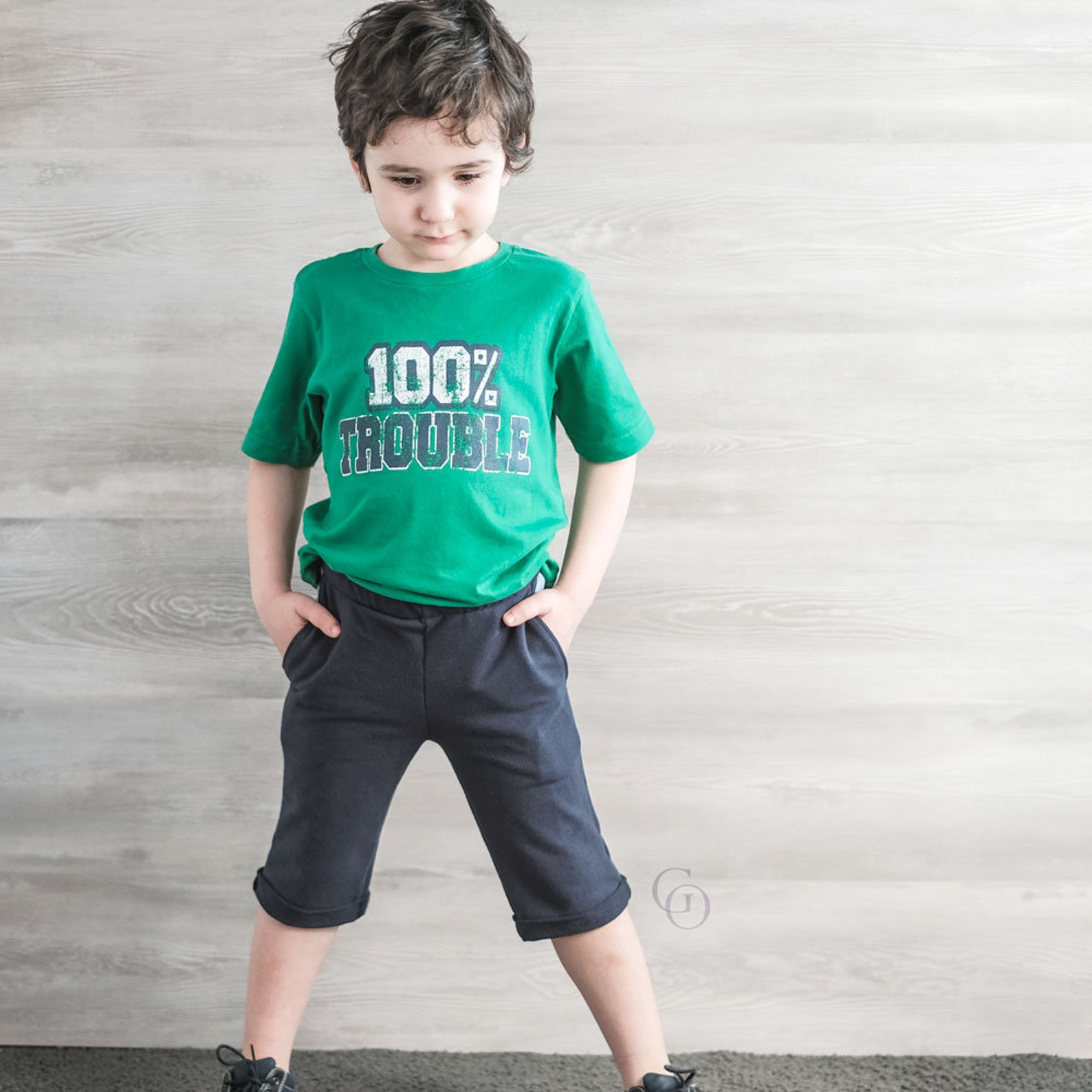 Boys Regular Leg Pants and Shorts PDF Sewing Pattern | Boy Sizes 2T-20 ...