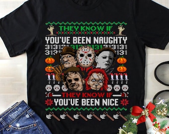 Horror Christmas Sweater - Etsy
