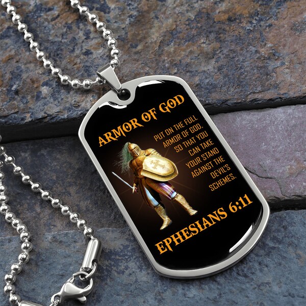 Armor of God Necklaces - Etsy