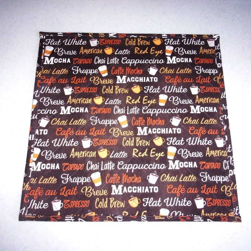 Coffee Mat - Etsy