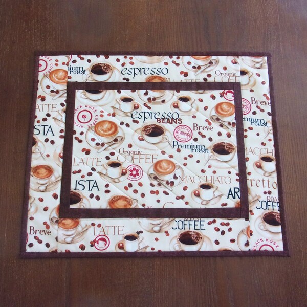 Coffee Mat - Etsy