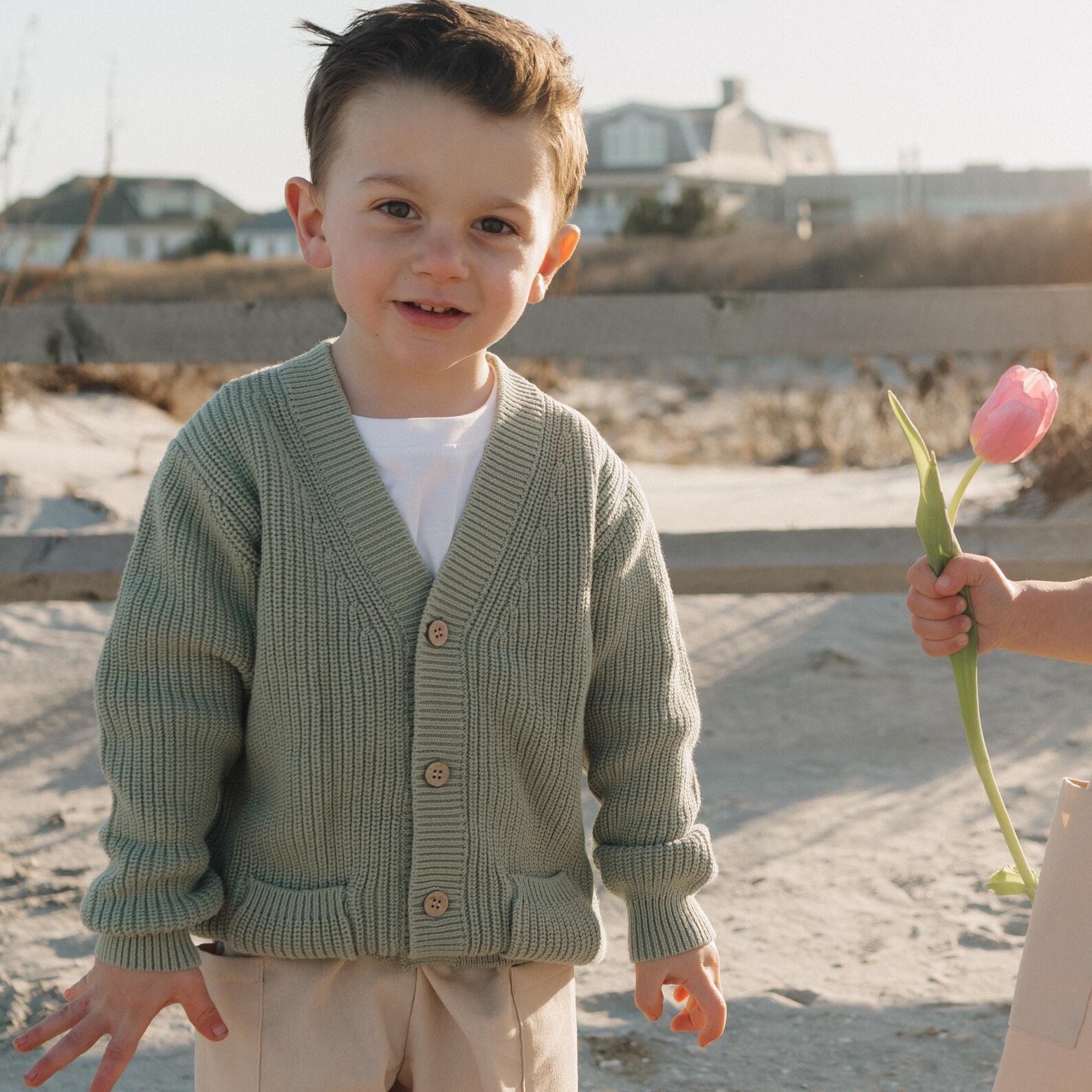 Organic Cotton Jordan Cardigan, Baby Sweater, Toddler Sweater, Spring ...