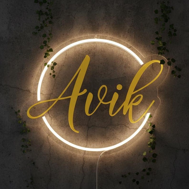 LED Neon Acrylic Backlit Sign : 3D Rectangle Acrylic Business Signage ...