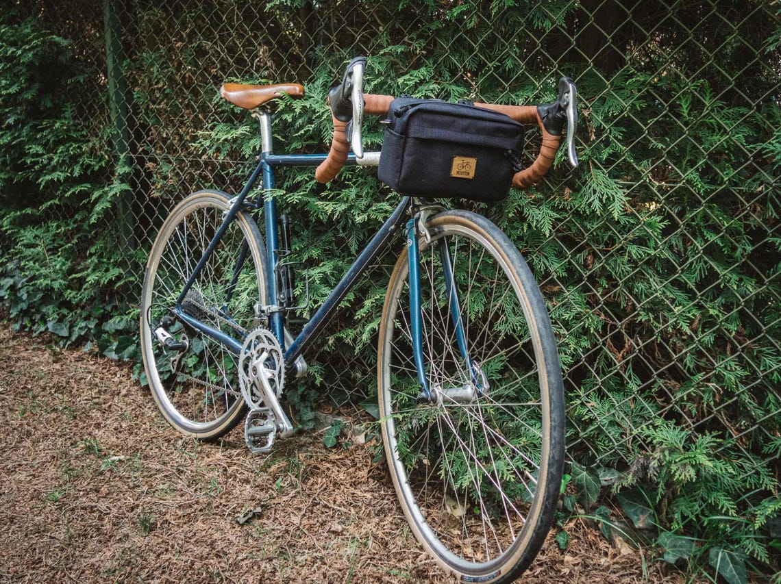 Bike Handlebar Bag PDF Sewing Pattern and Tutorial Bike Bag Sewing ...
