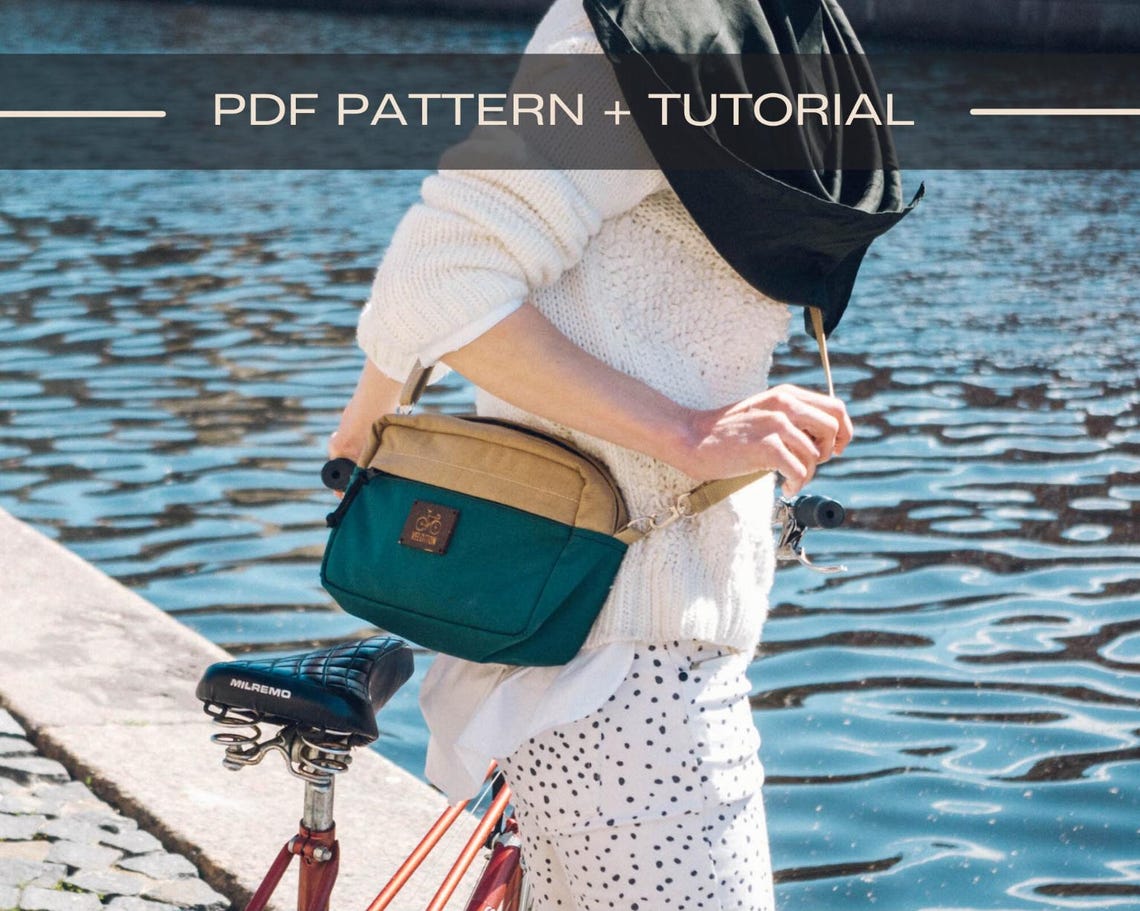 Crossbody Bag Sewing Pattern, DIY Shoulder Bag Tutorial (PDF) - Etsy