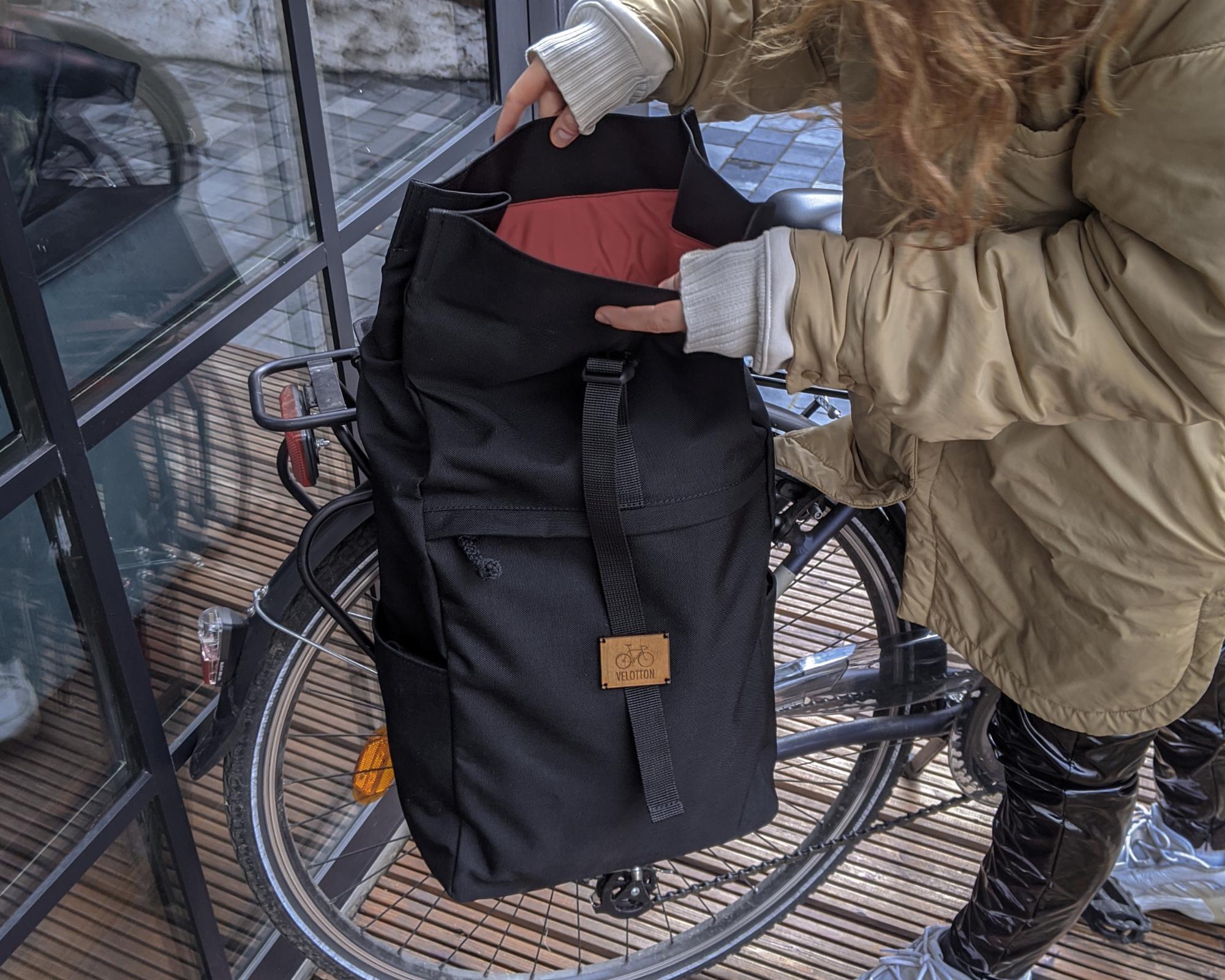 Convertible Pannier Bag PDF Sewing Pattern and Tutorial Bike Pannier ...