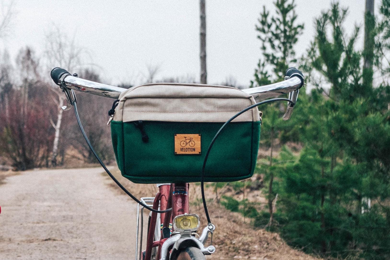 Bicycle Handlebar Bag PDF Sewing Pattern and Tutorial Bike Bag Sewing ...