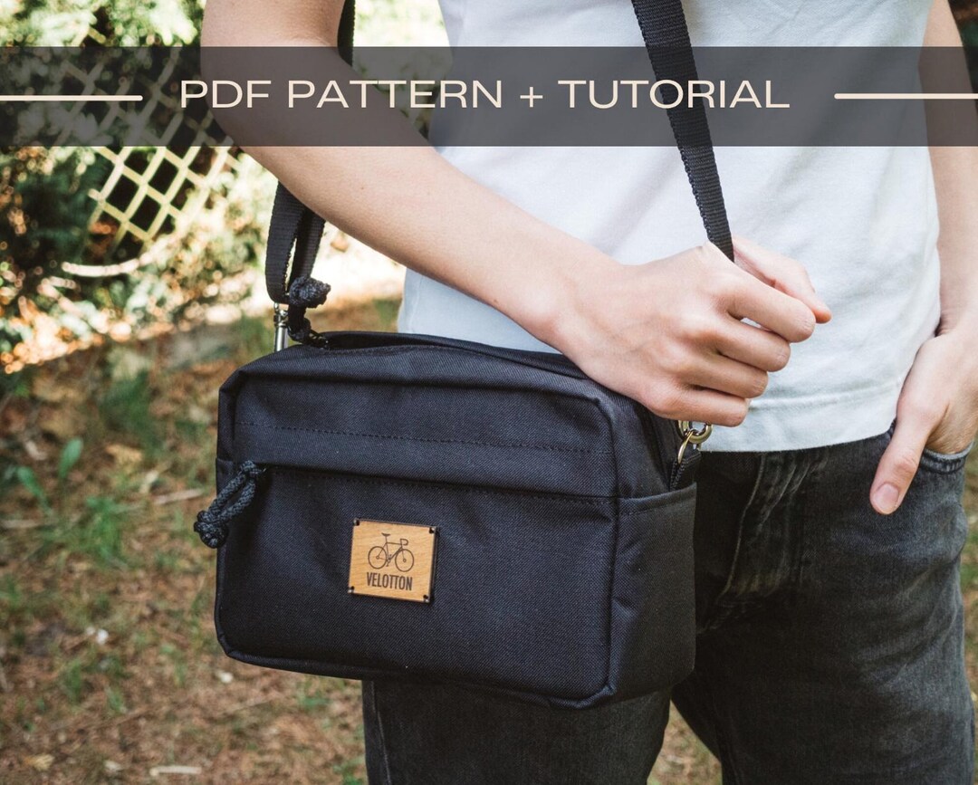 Shoulder Bag Pattern PDF Sewing Tutorial Crossbody Bag Diy Sew Pattern ...