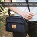 Crossbody Bag Sewing Pattern, DIY Shoulder Bag Tutorial (PDF) - Etsy