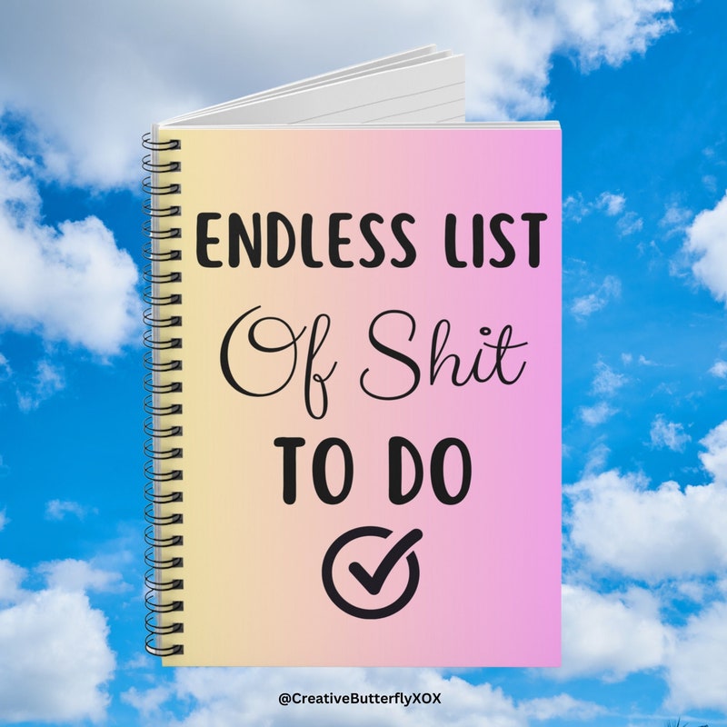 Funny to Do List - Etsy