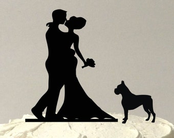 Boxer Cake Topper - Etsy