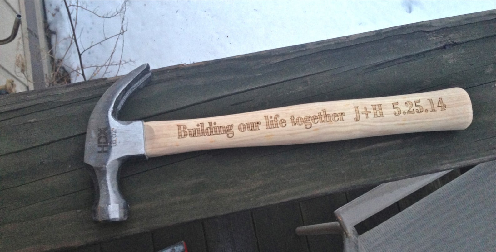HAMMER FOR HIM Engraved Hammer Building Our Life Together - Etsy