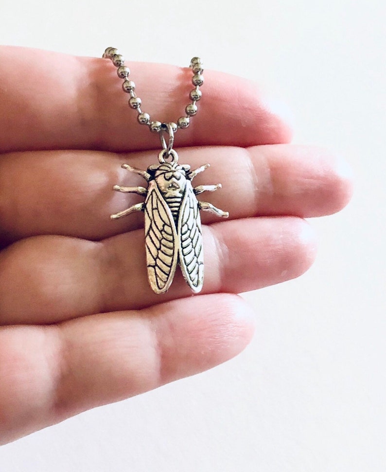 Unisex Fly Necklace Cicada Necklace Cockroach Insect Bug | Etsy