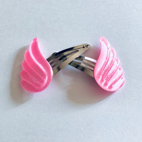 Angel Wings Hair Clip - Etsy