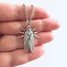 Cockroach Necklace, Silver Cicada Necklace Stainless Steel, Fly Bug ...