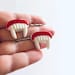 Vampire Fangs Hair Clips Vampire Fangs Bobby Pins Vamp - Etsy