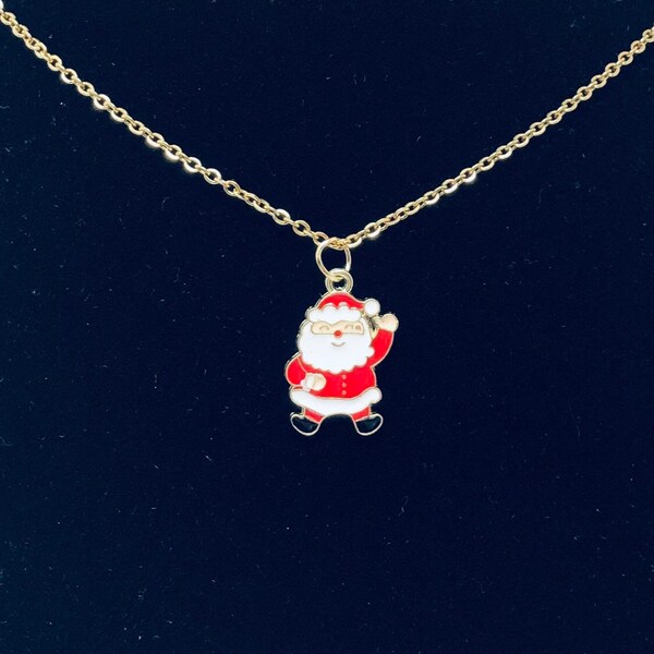 Christmas Necklace - Etsy