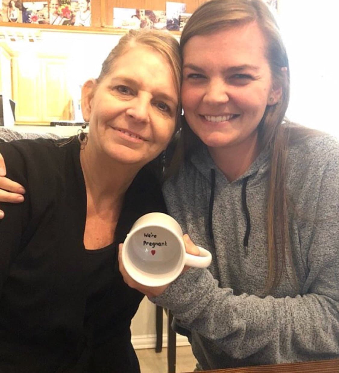 Pregnancy Announcement Surprise Mug We're Pregnant | Etsy