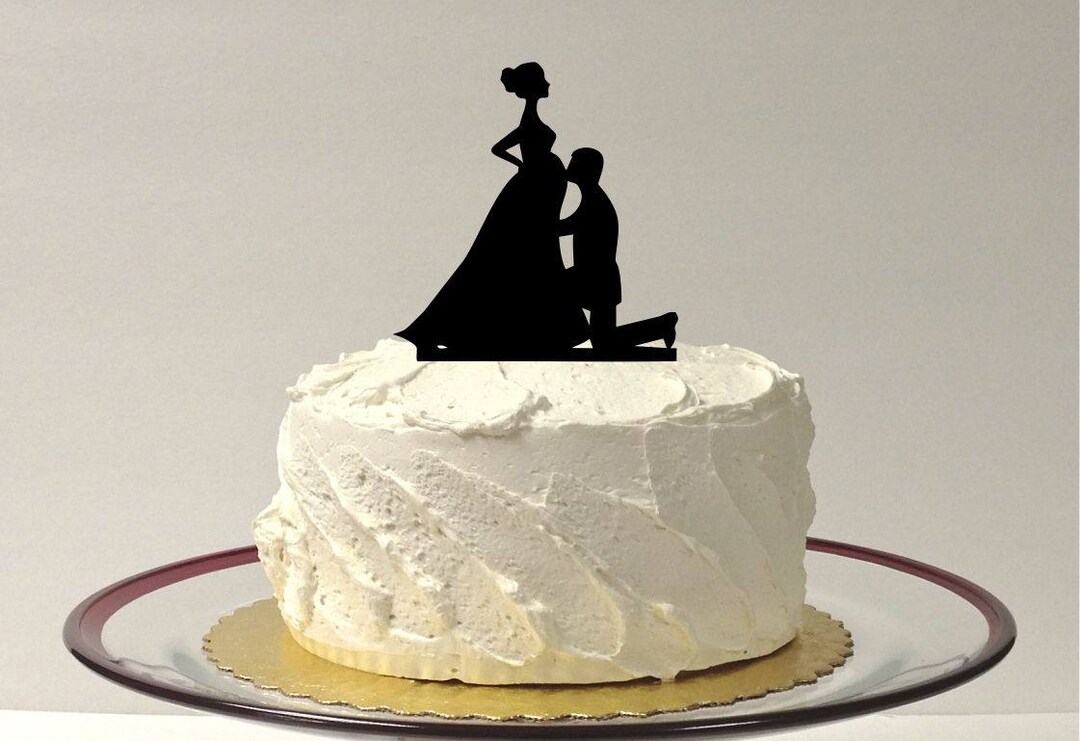 Pregnant Bride Wedding Cake Topper, Pregnant Belly Wedding Topper ...