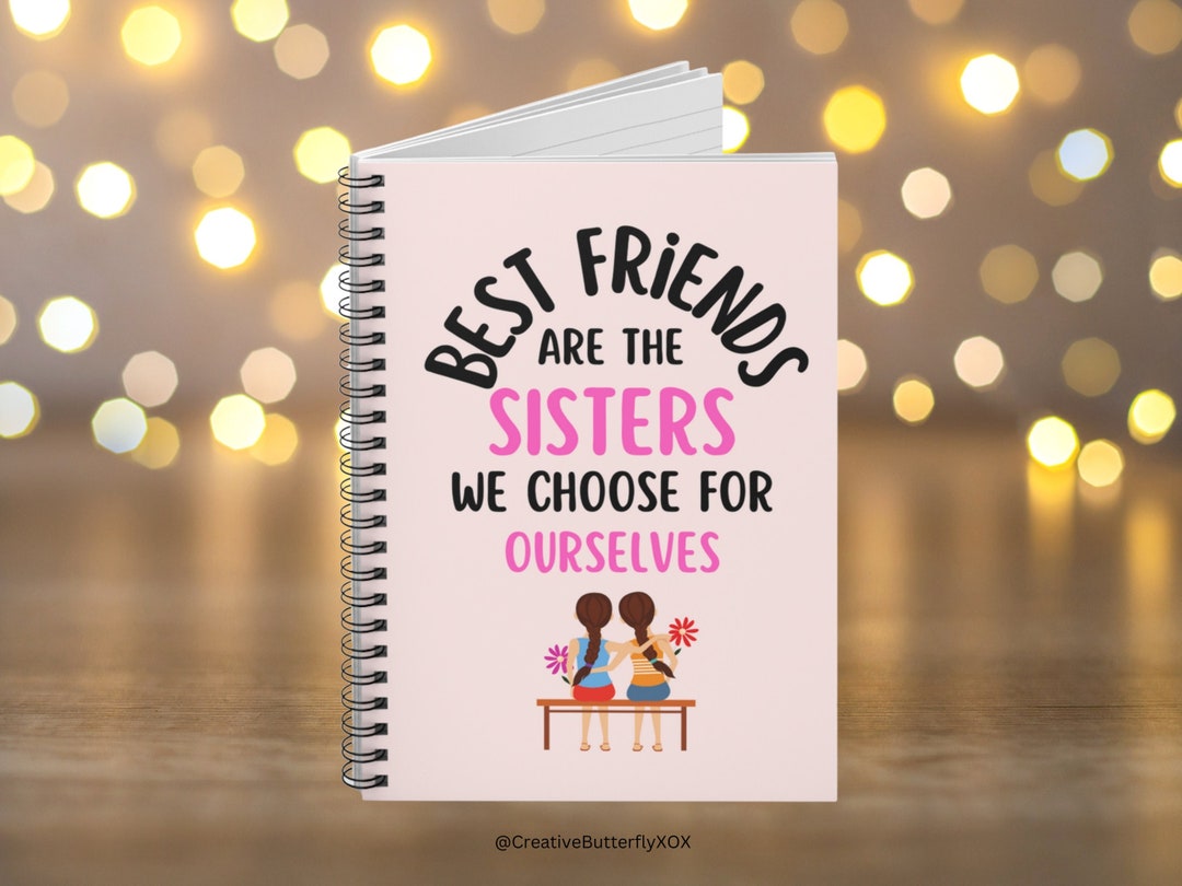 Best Friends Gift BFF Gift Best Friends Notebook Gift Best - Etsy