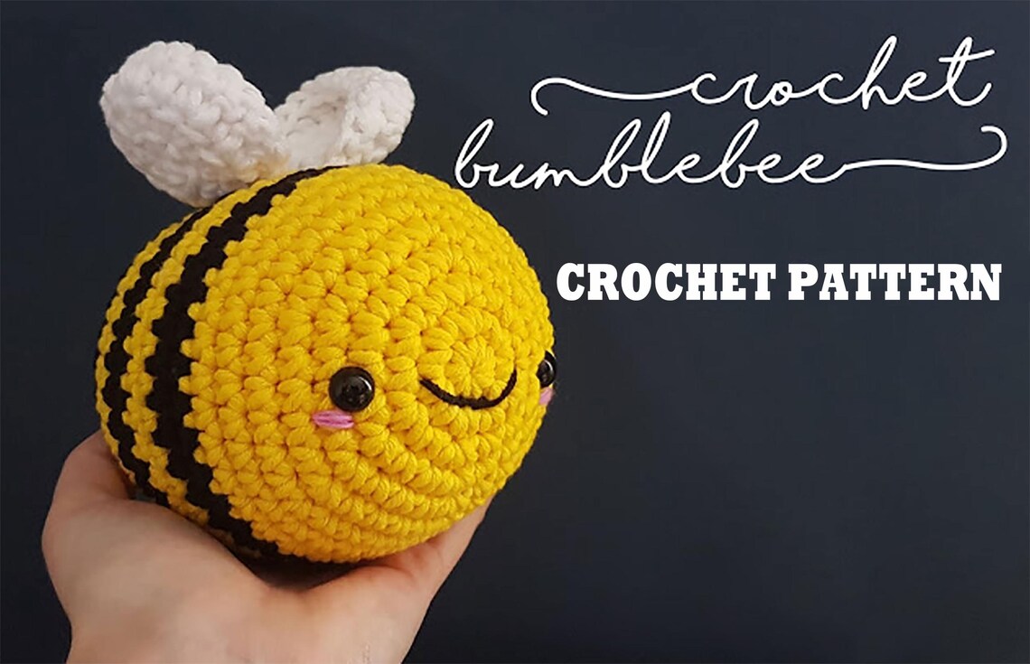 Honey Bee Crochet Pattern - Etsy