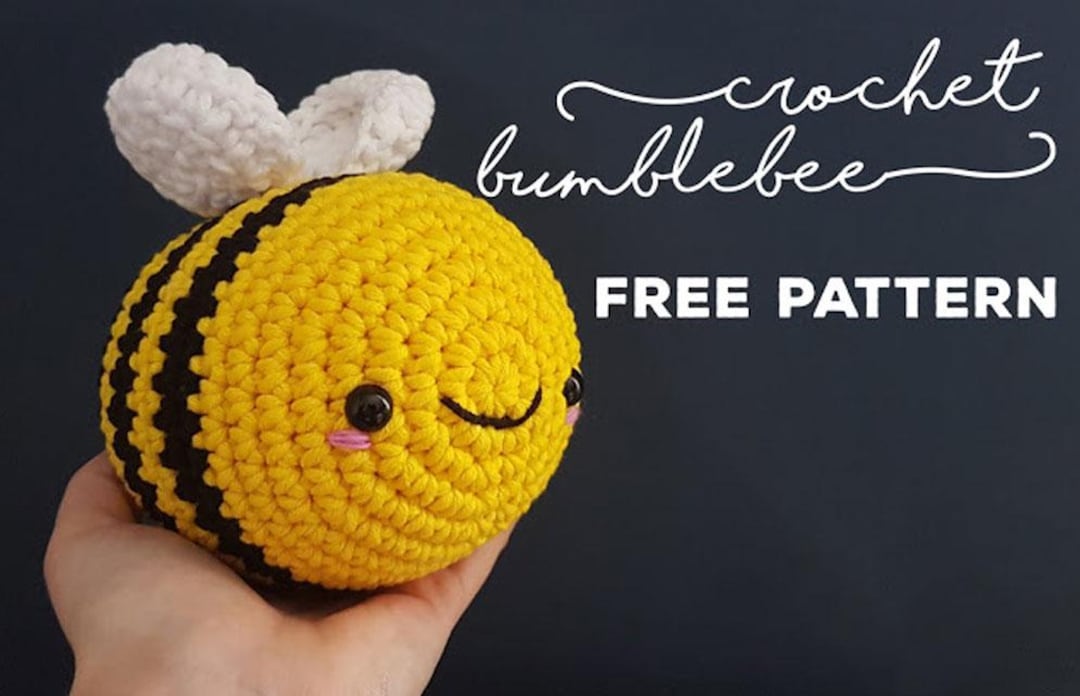 Honey Bee Crochet Pattern - Etsy