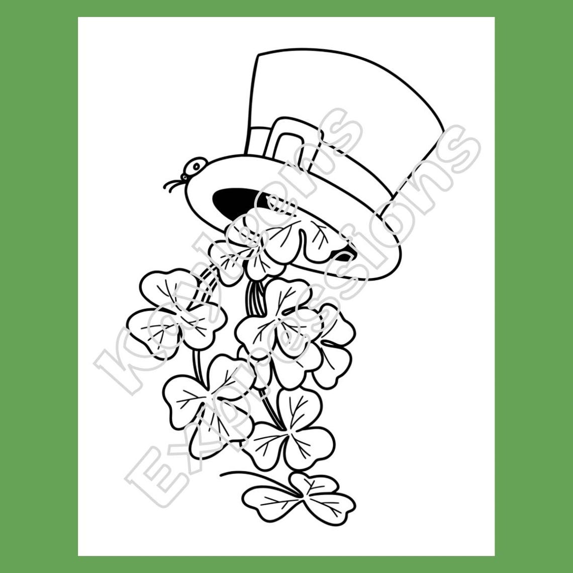 Printable St. Patrick’s Day Coloring Pages – Fun & Festive Holiday ...