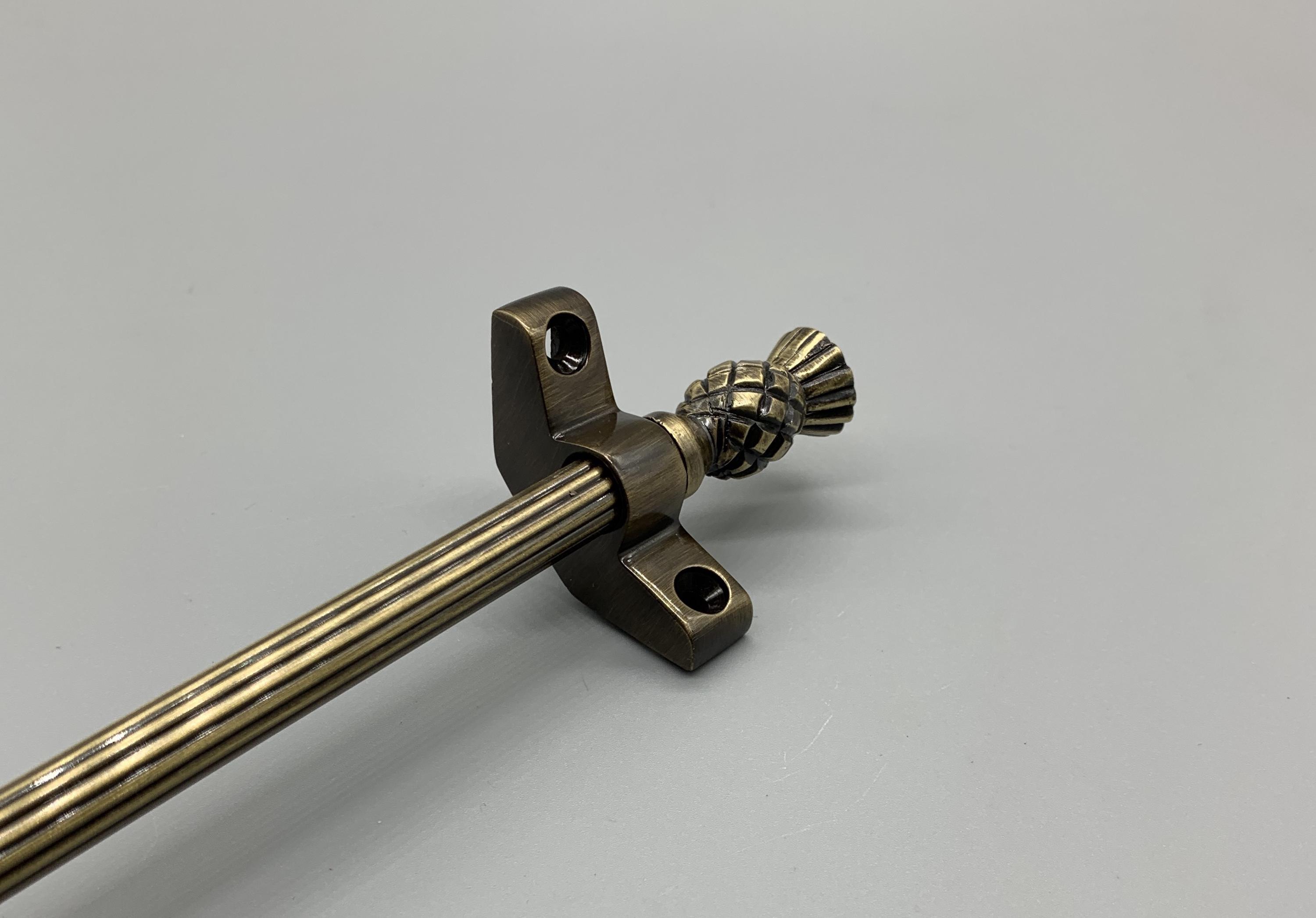 Antique Brass Stair Rod (set of 13) - 3/8" X 28.5" Simplicity Norfolk ...