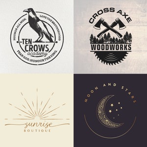 Business Branding Kit Logo Design Custom Logo Design - Etsy