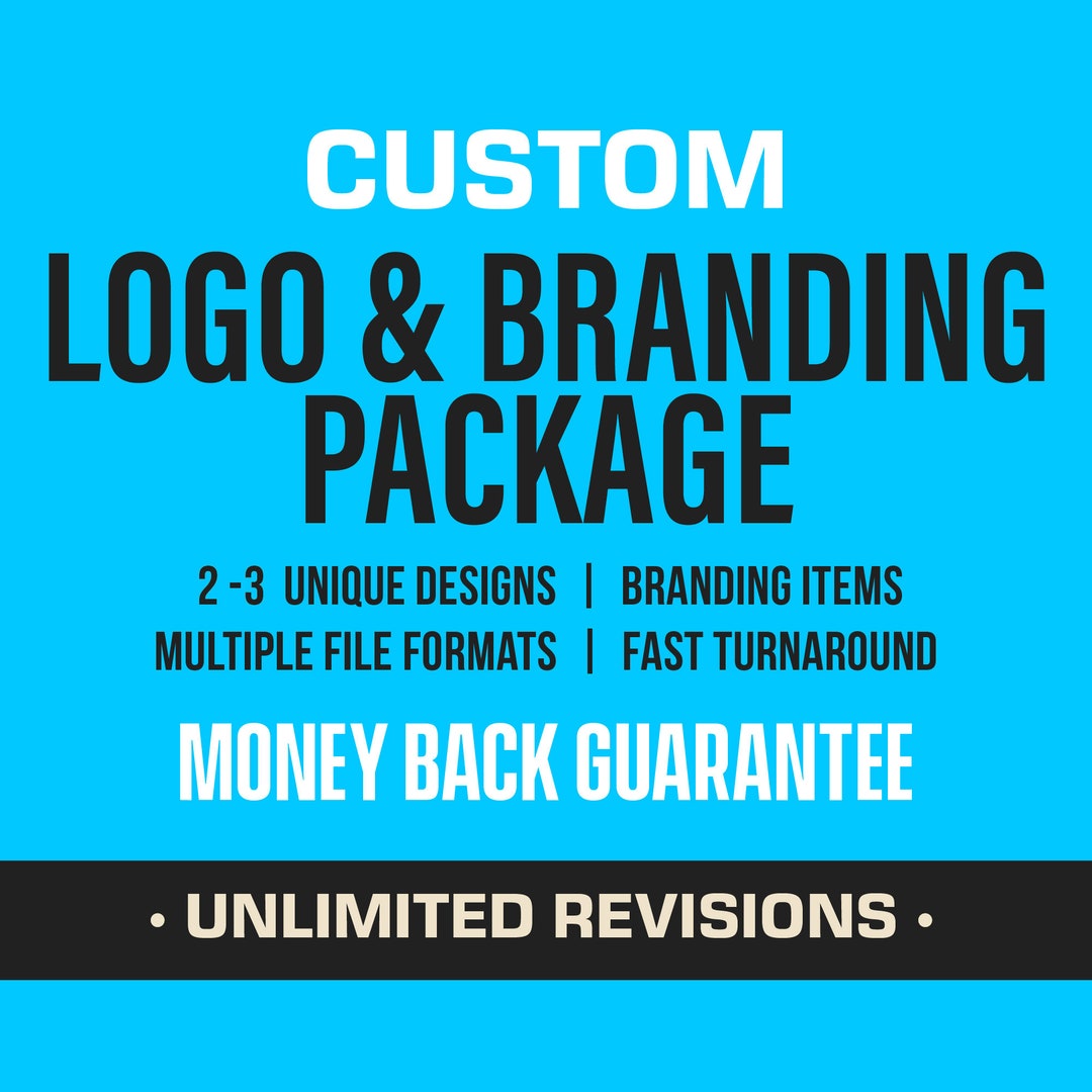 Branding Logo Design Logo Branding Kit Branding Kit - Etsy