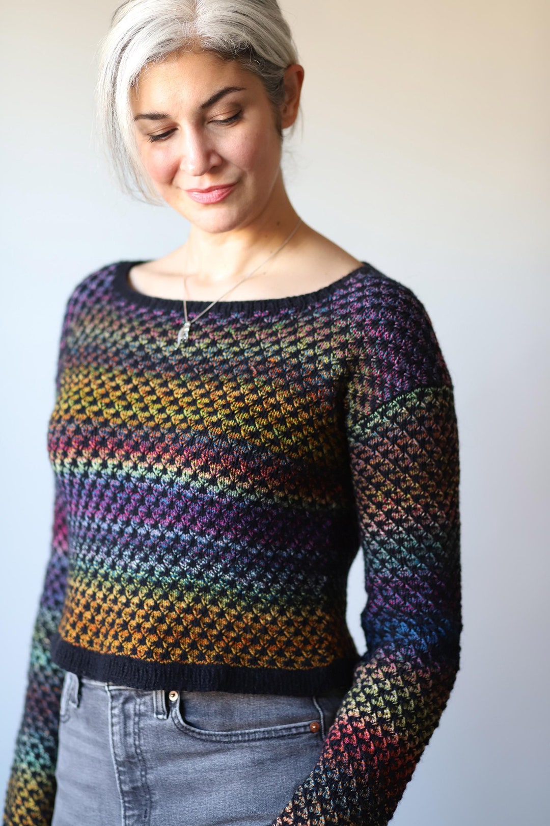 Thistle Thorn Pull Over Knitting Pattern PDF - Etsy