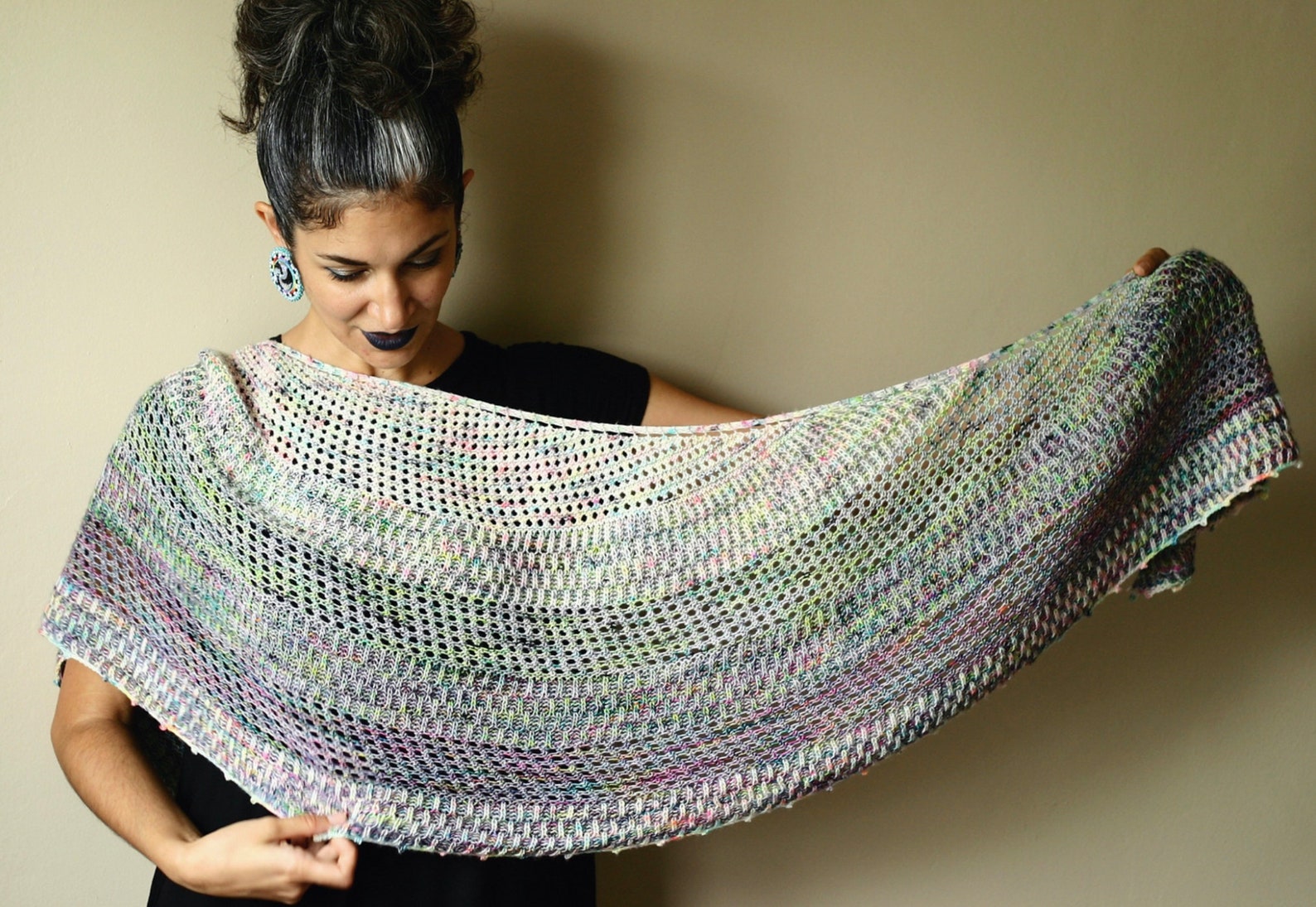 Dancehall Shawl KNITTING PATTERN PDF Instant Download - Etsy