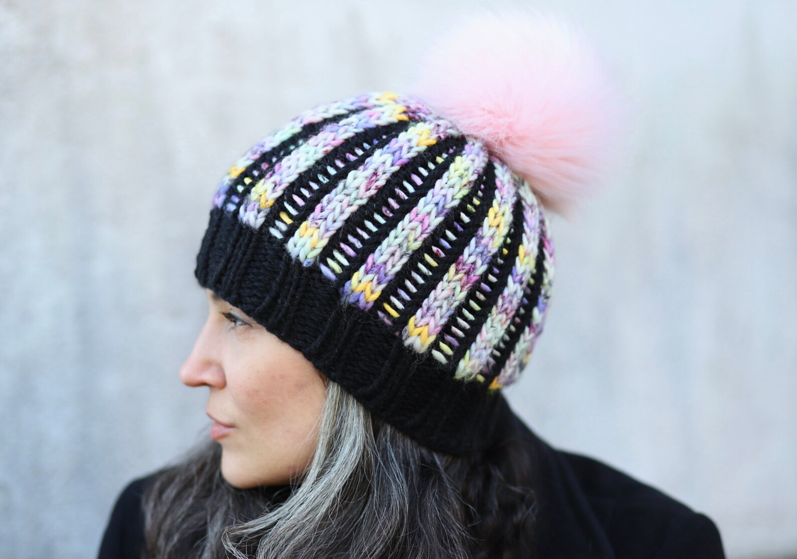 Two by Two Brioche Hat KNITTING PATTERN PDF Instant Download - Etsy