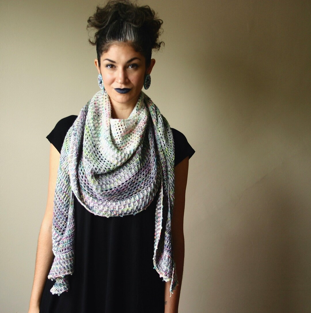 Dancehall Shawl KNITTING PATTERN PDF Instant Download - Etsy