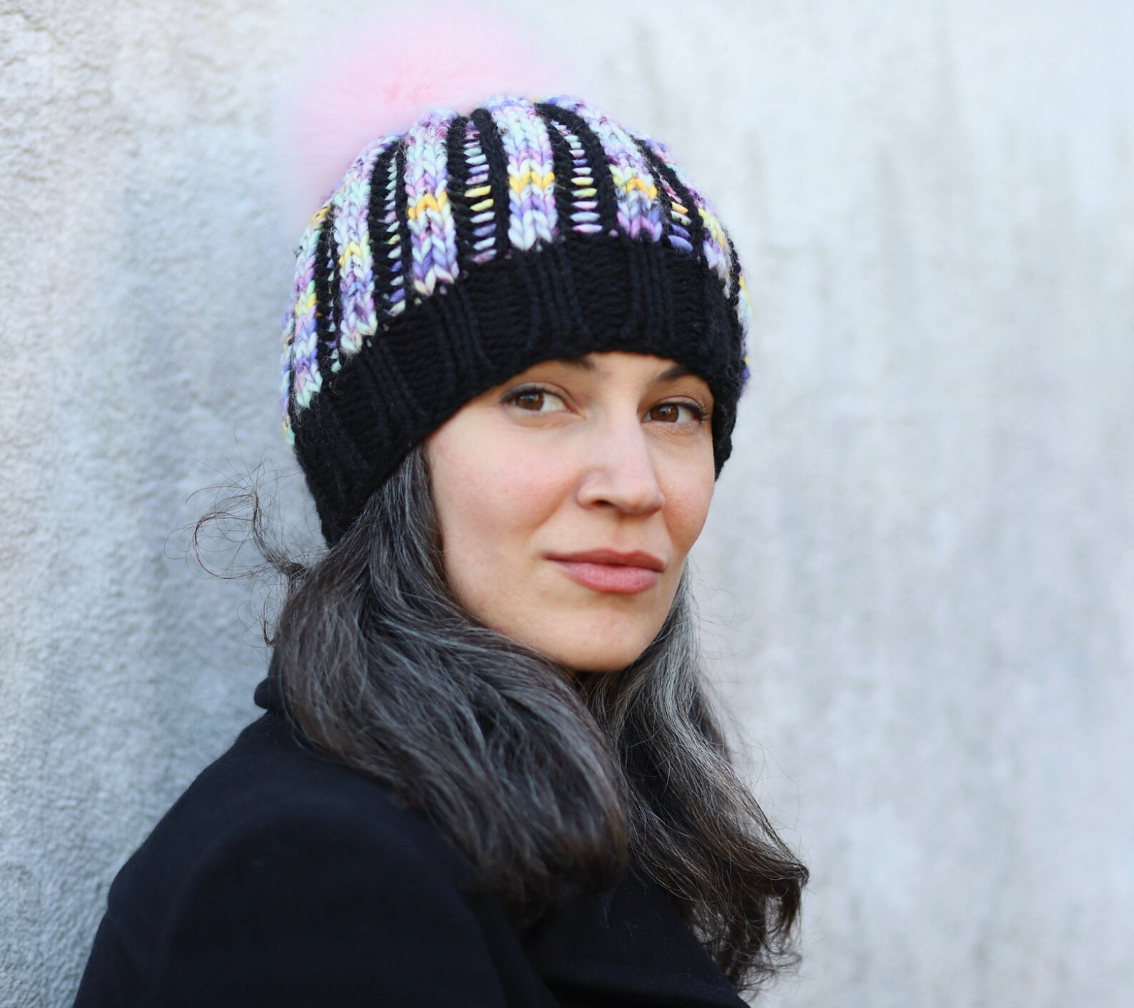 Two by Two Brioche Hat KNITTING PATTERN PDF Instant Download - Etsy