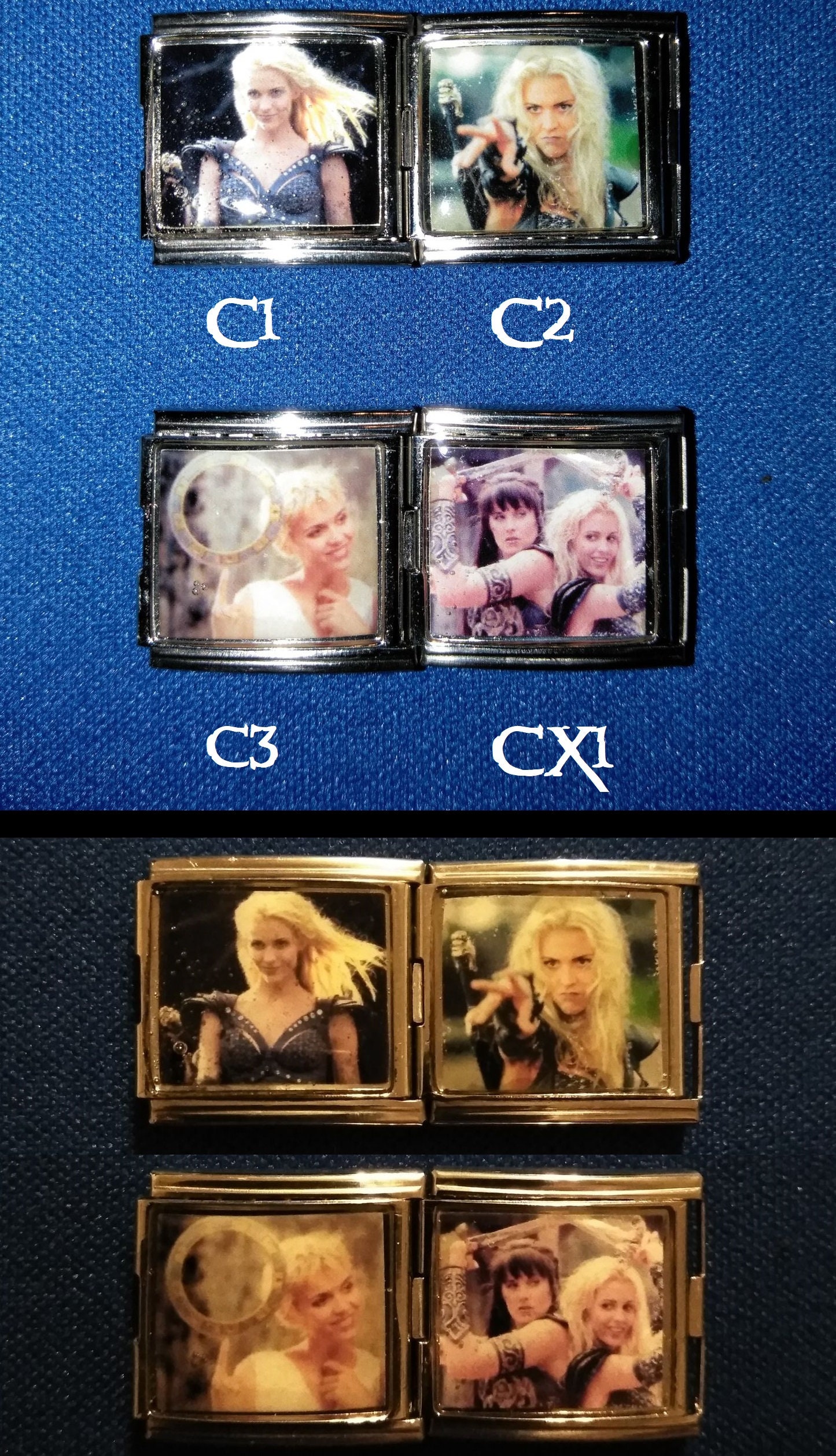 Xena Warrior Princess Custom Build Your Own Mega Links Italian Charm ...