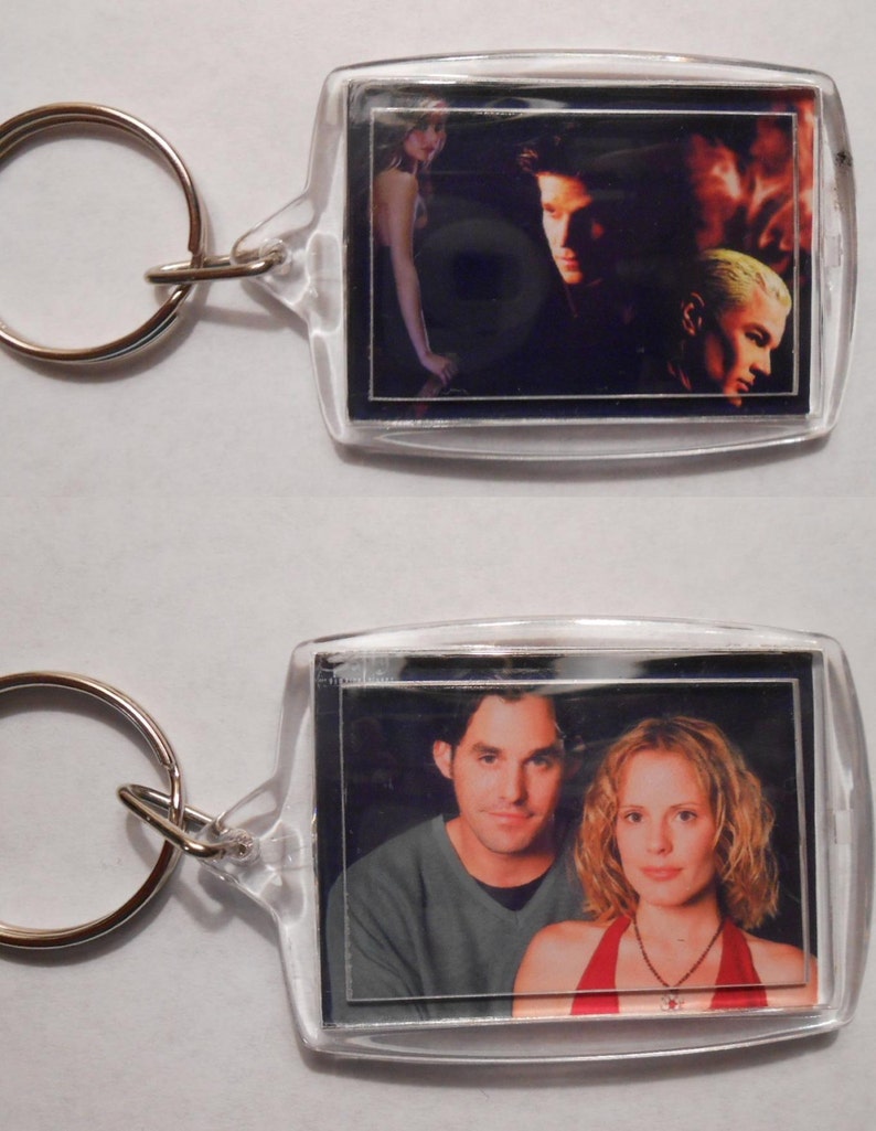 Buffy the Vampire Slayer Key Chains Keychain Spike Buffy Angel | Etsy