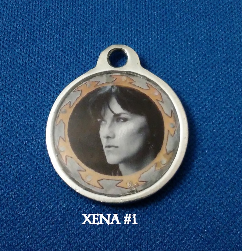Xena Warrior Princess Pendant With Necklace Customizable Custom Made ...