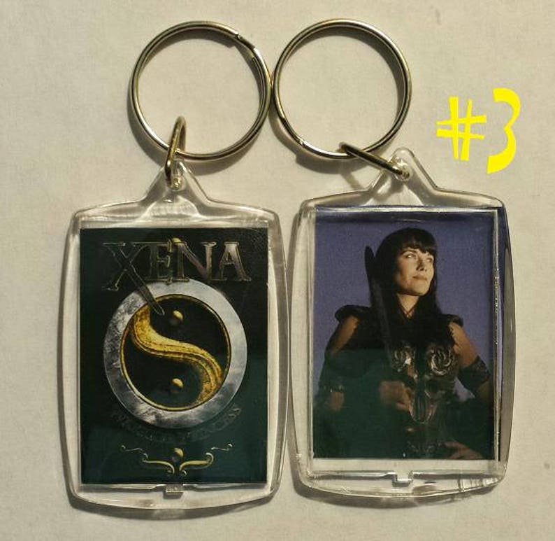 Xena Warrior Princess Custom Made Key Chains Lucy Lawless | Etsy